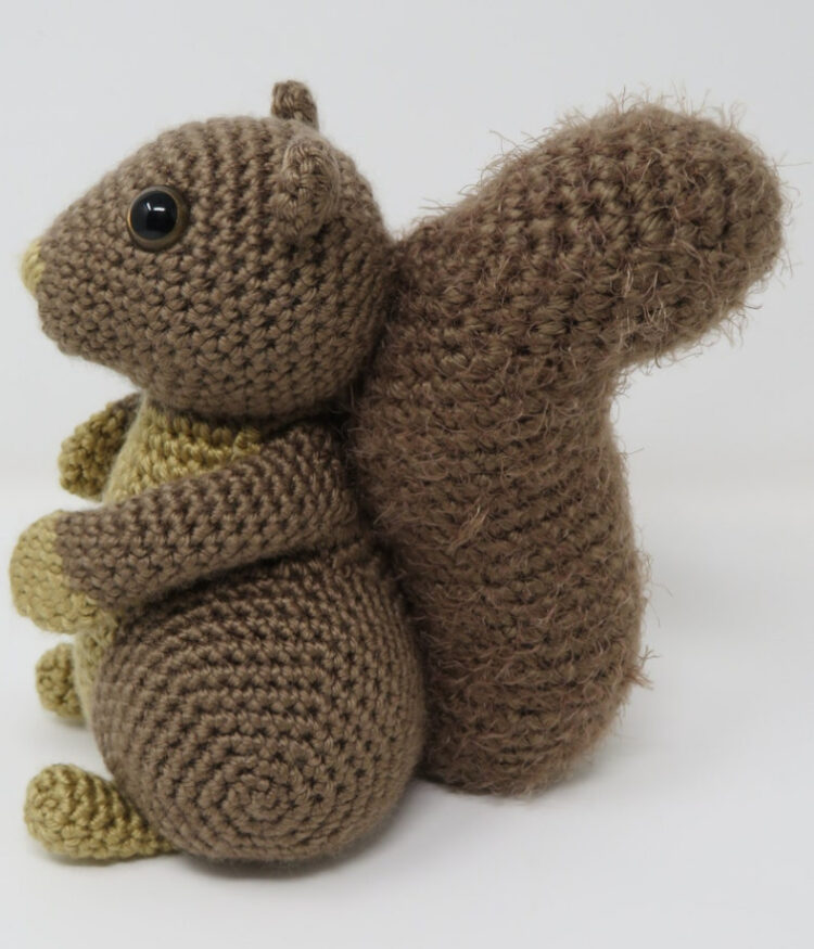Crochet Pattern Flat Squirrel Carcass Pattern