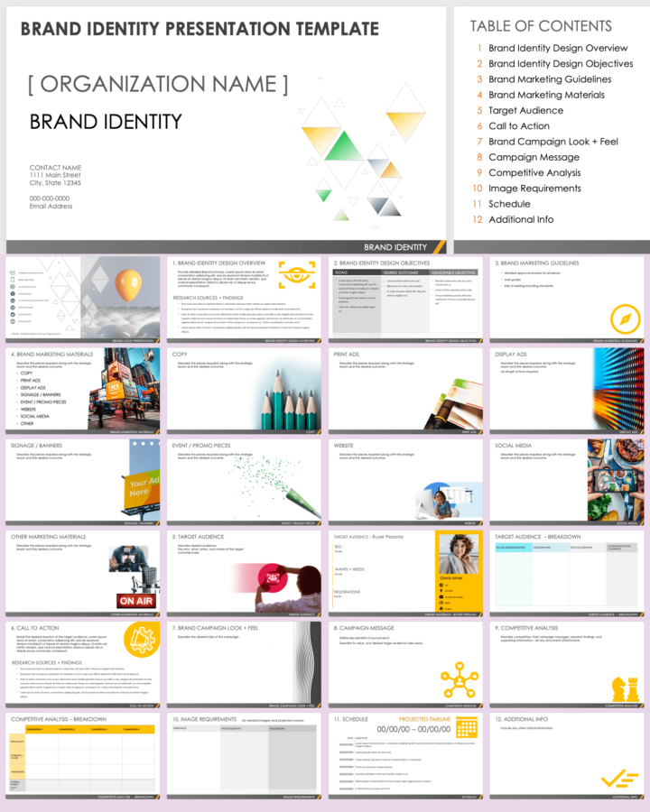 Free Product Presentation Template Powerpoint