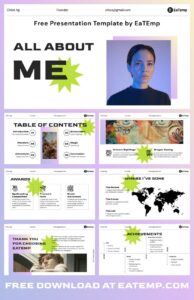 Get to Know Me Presentation Template