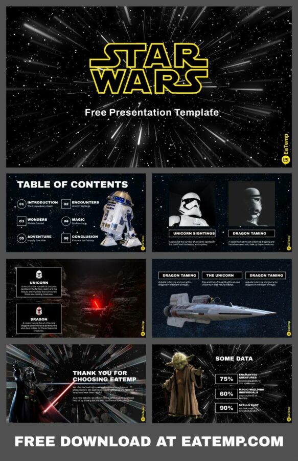 Star Wars PowerPoint Presentation Template