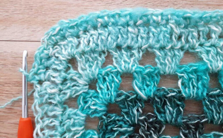 Rectangle Granny Square Blanket Pattern