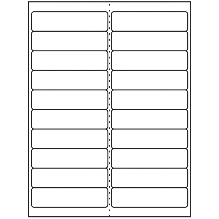 90 Labels Per Sheet Template