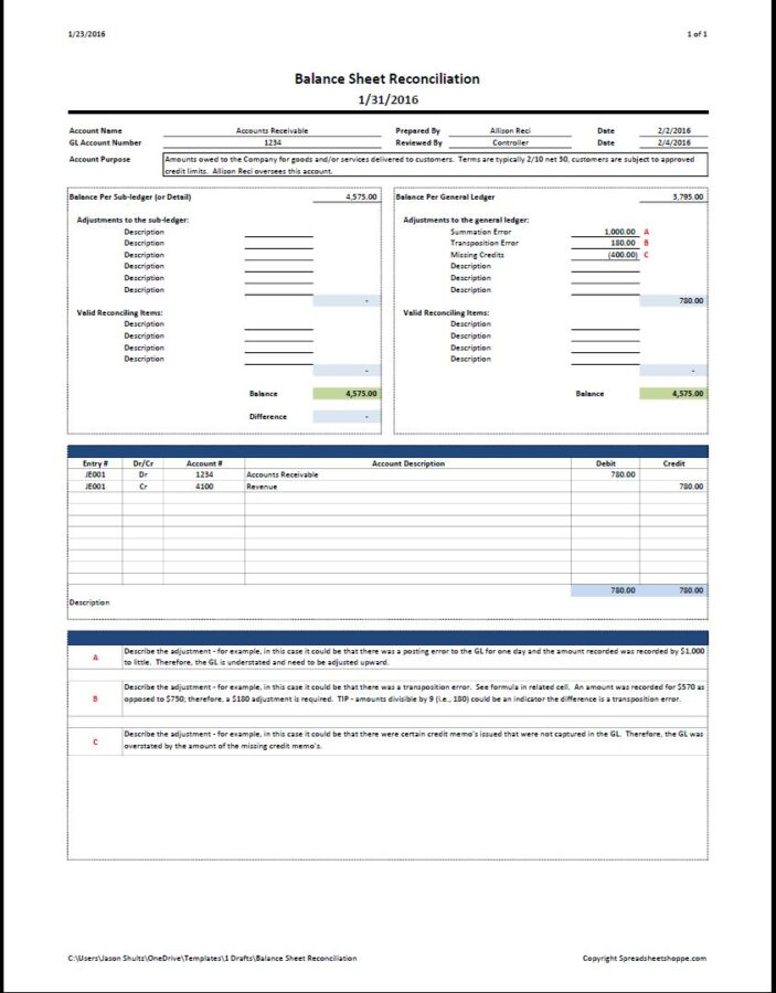 Daily Cashing Up Sheet Template
