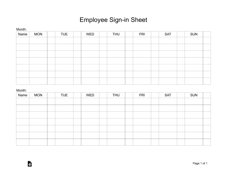 Restaurant Tip Out Sheet Template