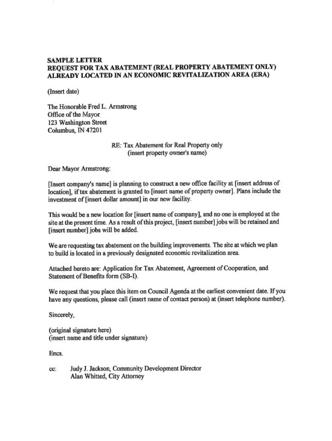Debt Waiver Letter Template